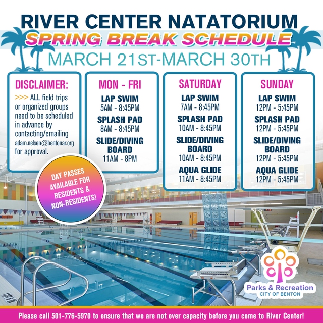 Official Website of Benton Arkansas - Aquatics Center