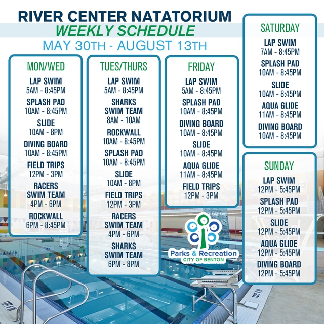 Official Website of Benton Arkansas - Aquatics Center